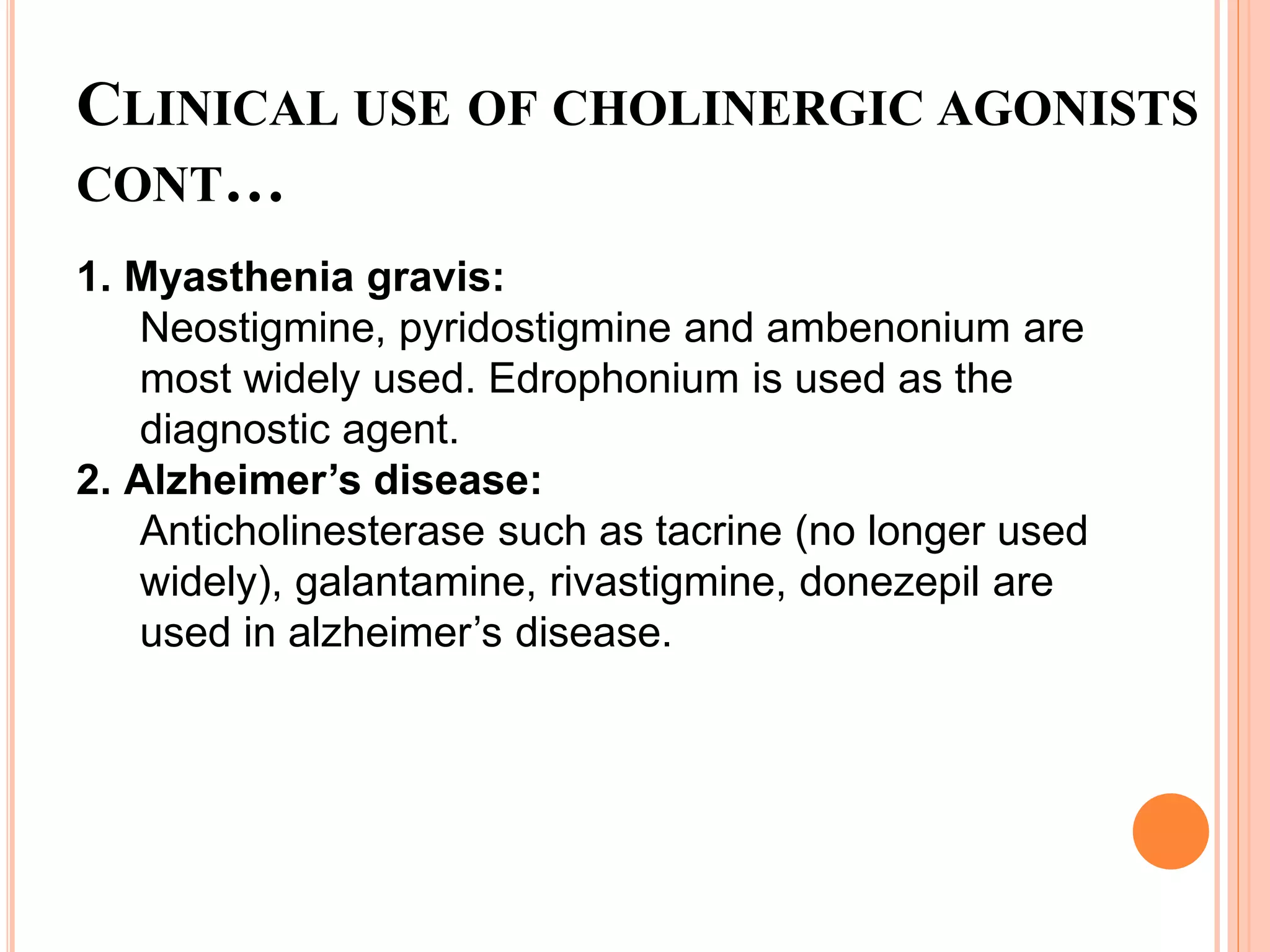 Drugs that affect the autonomic nervous system | PPTX