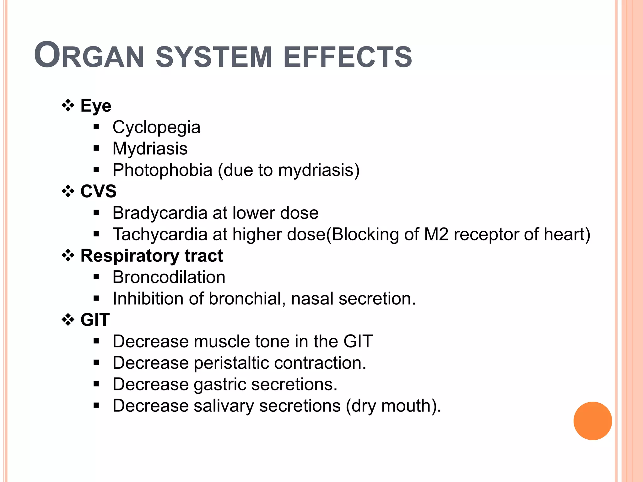 Drugs that affect the autonomic nervous system | PPTX