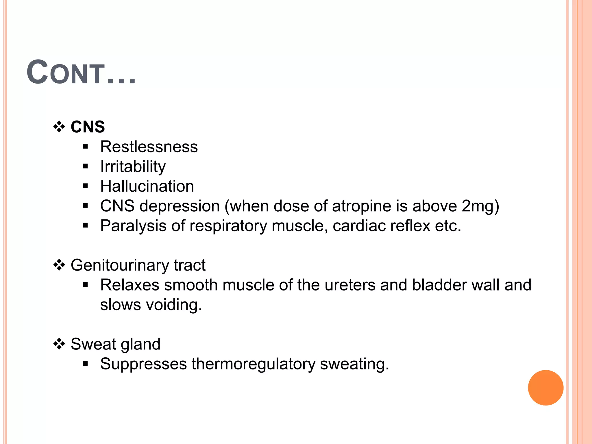 Drugs that affect the autonomic nervous system | PPTX