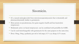 Drugs that inhibit protein synthesis-aminoglycosides, chloramphenical,.pptx