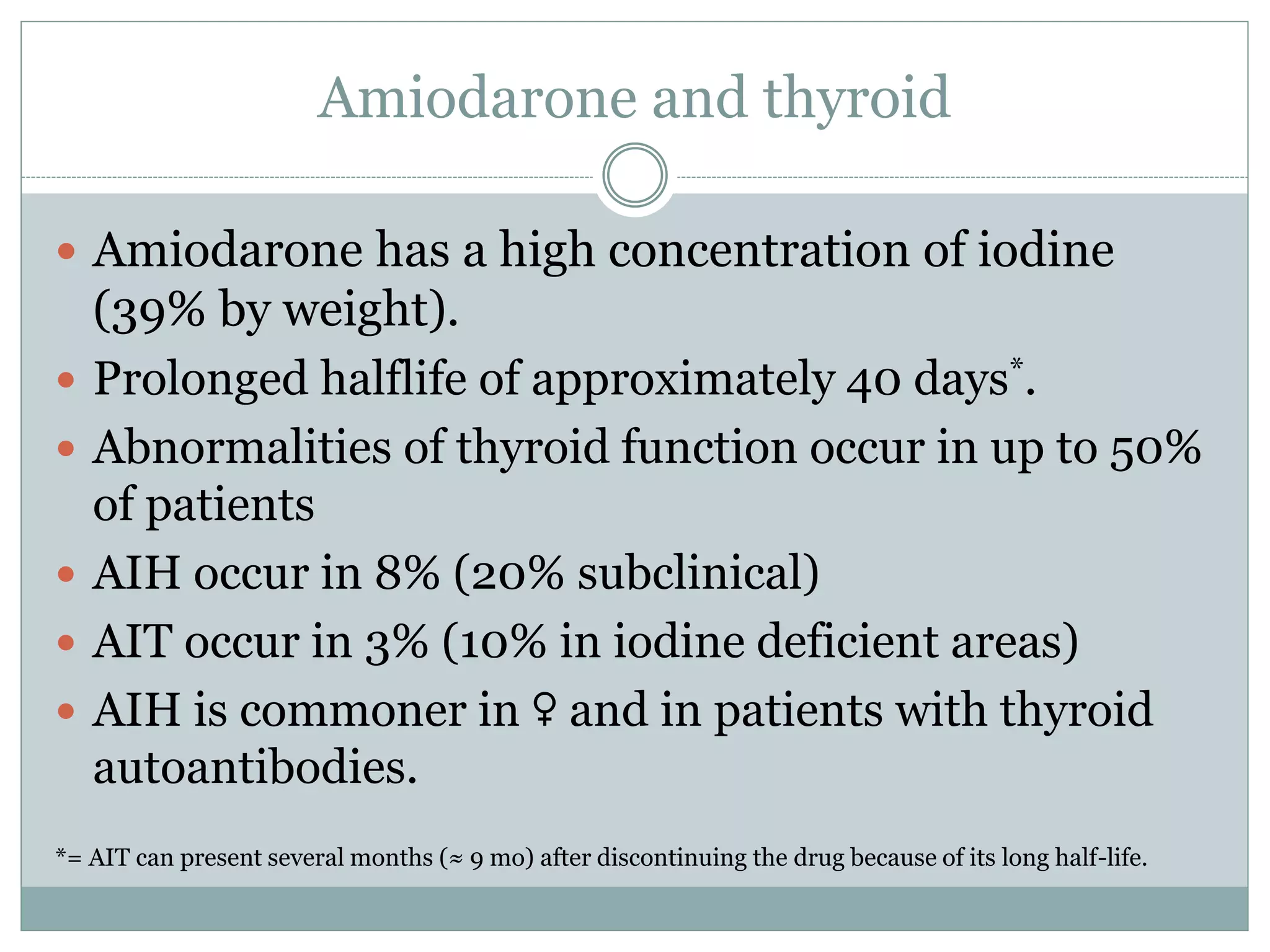 Drugs and Thyroid | PPTX