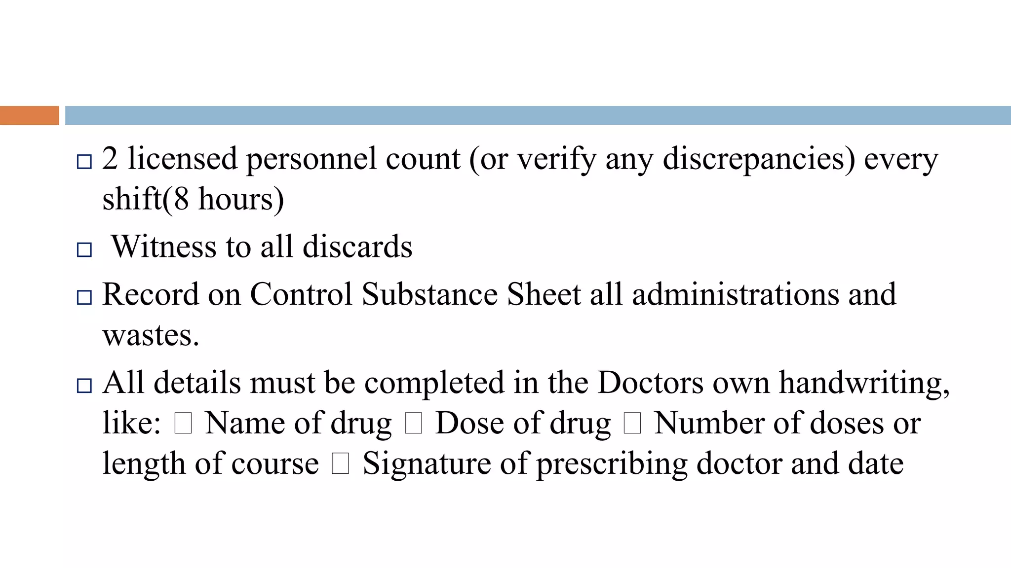 Drug storage | PPTX