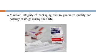 Drug storage | PPTX