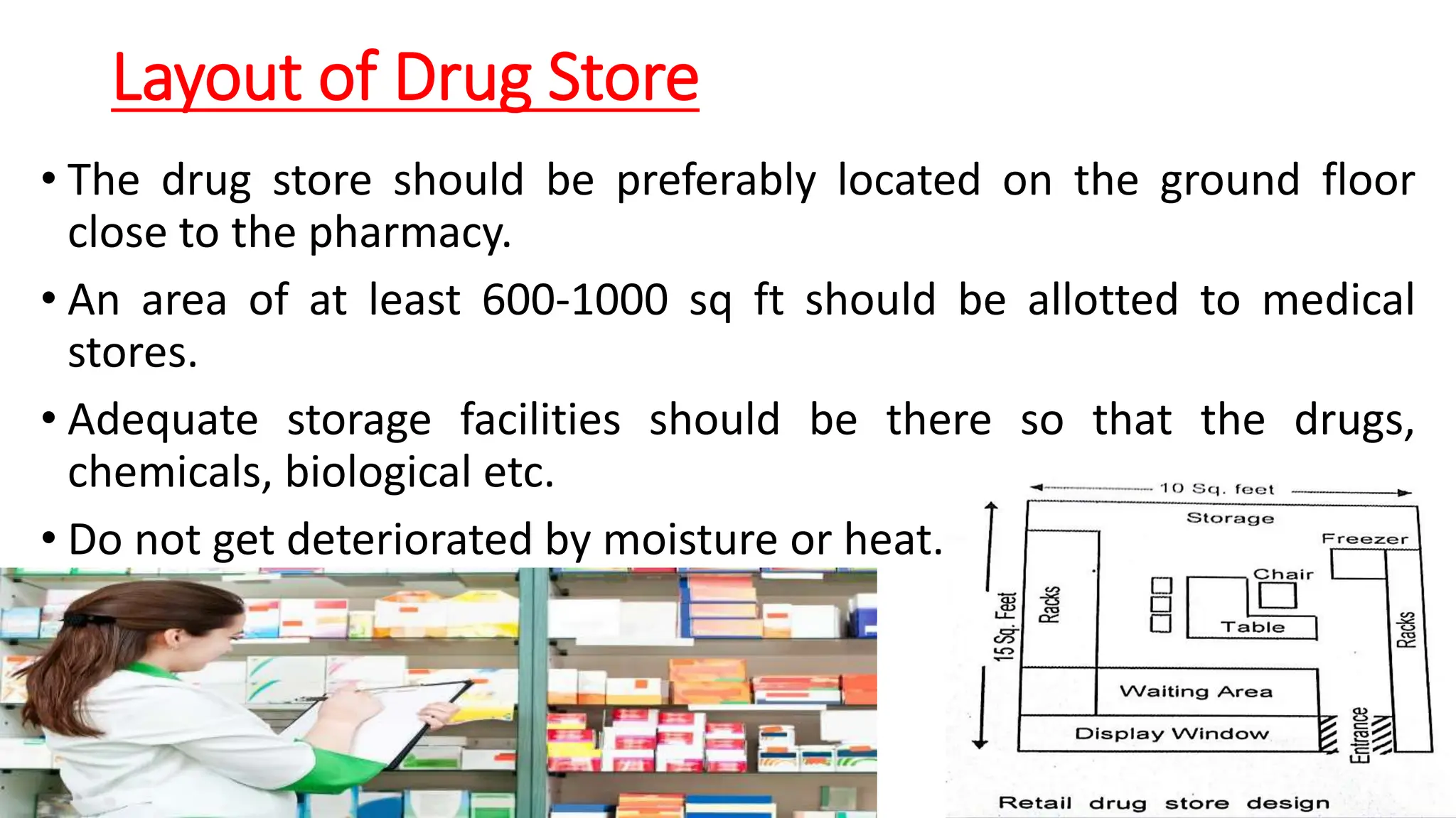 Drug store and inventory, Purchase, ABC method, EOQ, VED | PPTX