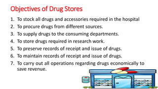 Drug store and inventory, Purchase, ABC method, EOQ, VED | PPTX