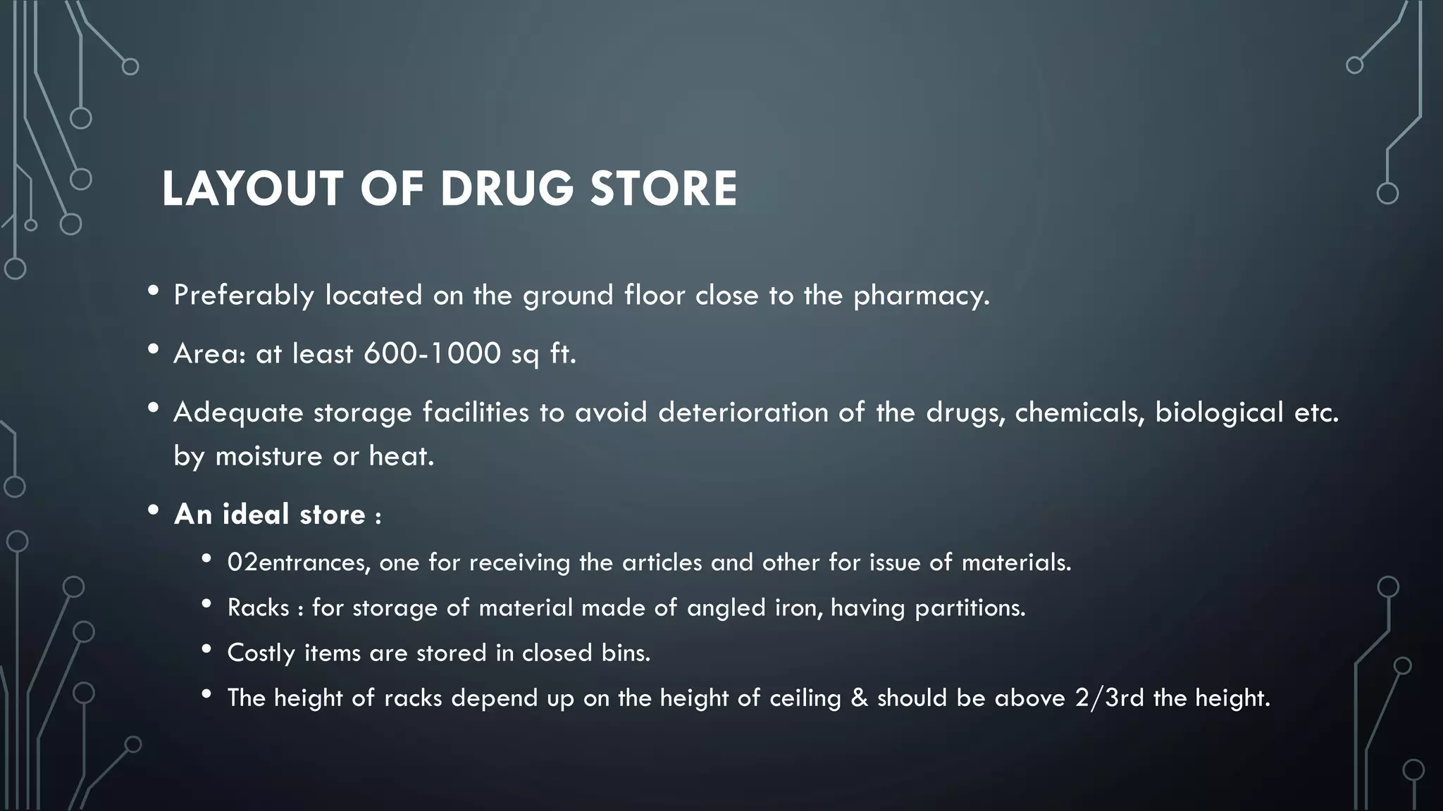 Drug store management & inventory control | PDF
