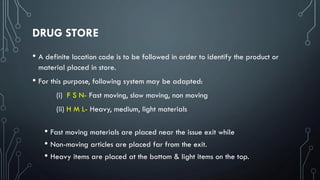 Drug store management & inventory control | PDF