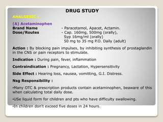 Drug study | PPTX