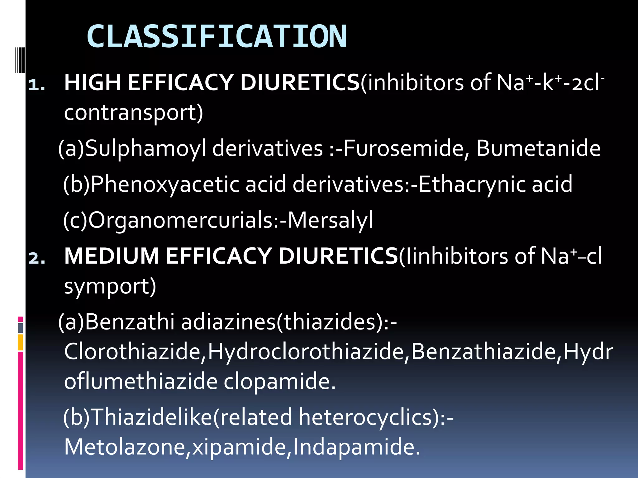 Drug study(diuretic) | PPTX