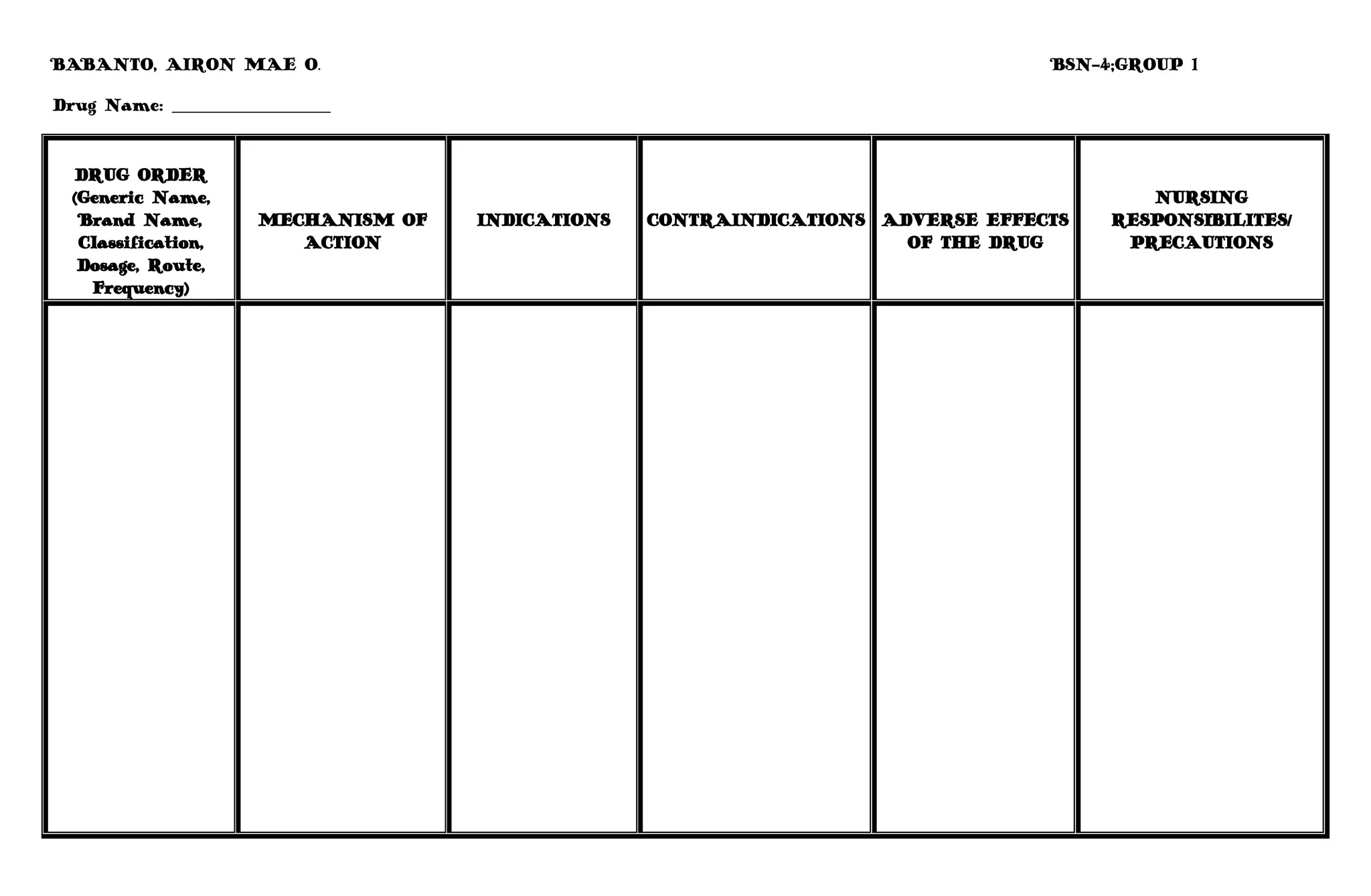 Nursing student drug reference | PPT