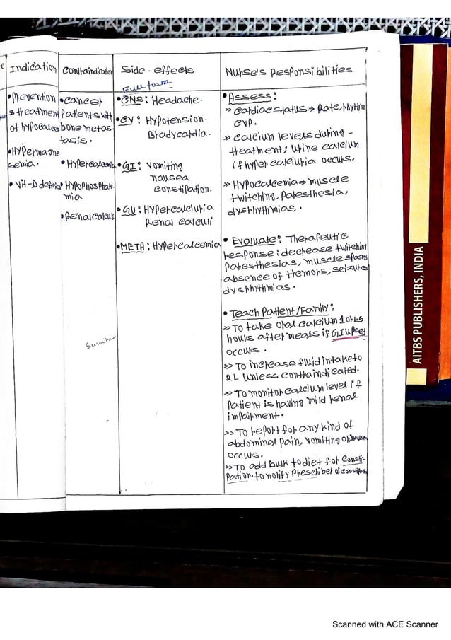 Drug study PDF.pdf for third year GNM students | PDF