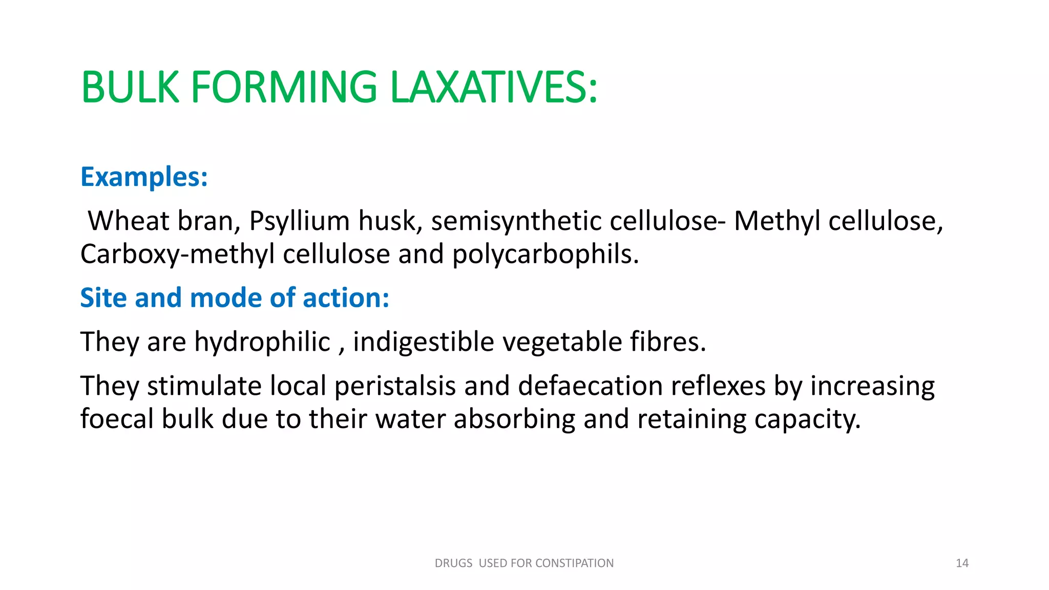 DRUGS USED FOR CONSTIPATION.pptx