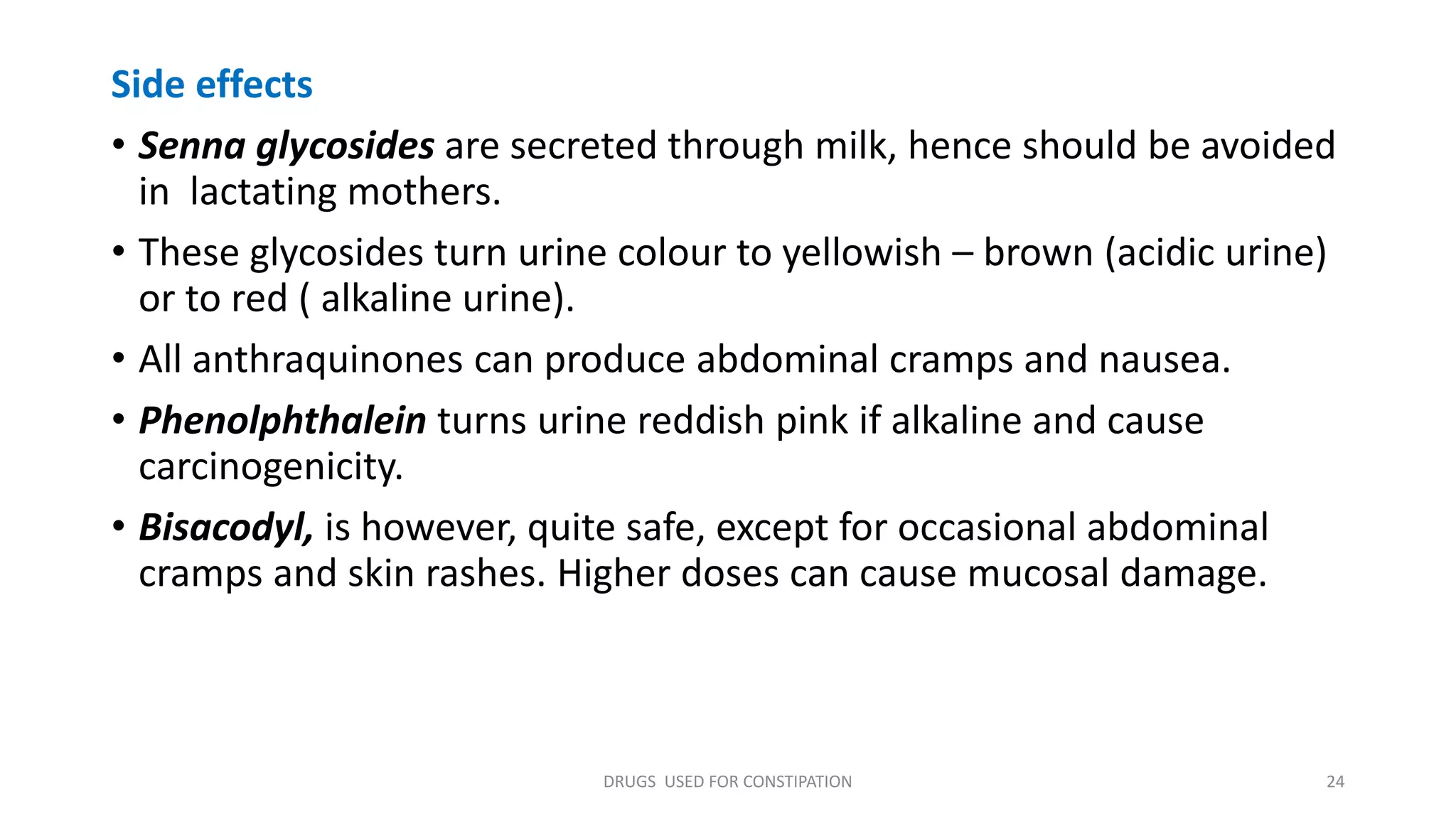 DRUGS USED FOR CONSTIPATION.pptx