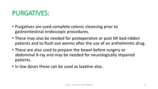 DRUGS USED FOR CONSTIPATION.pptx