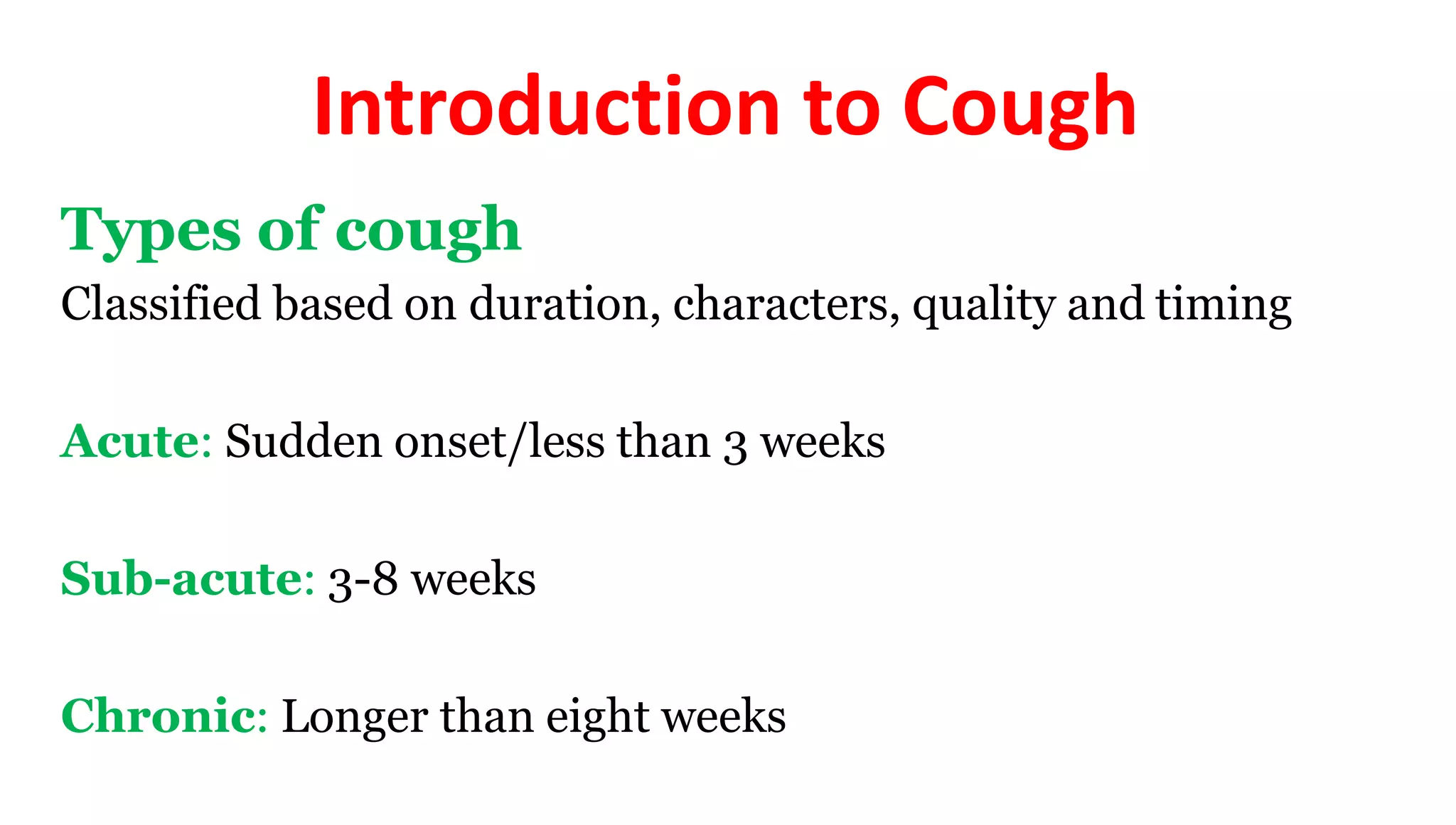 Drugs used for cough | PPTX