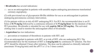 Drugs used for DVT | PDF