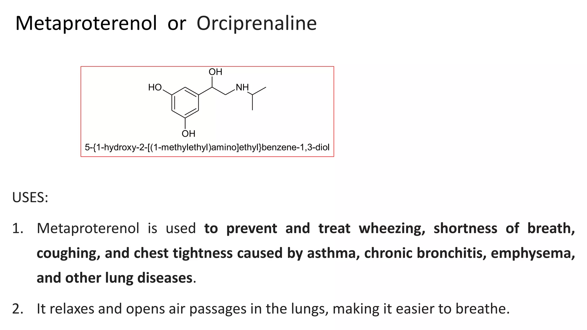 Structure and mechanism of action of Drugs for the treatment of asthma.pptx