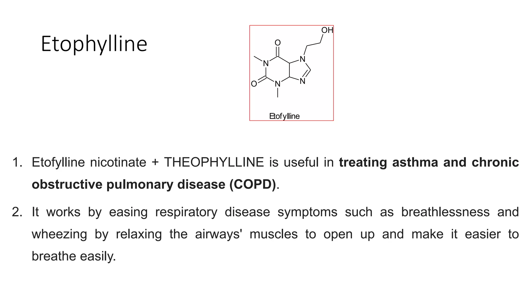 Structure and mechanism of action of Drugs for the treatment of asthma.pptx