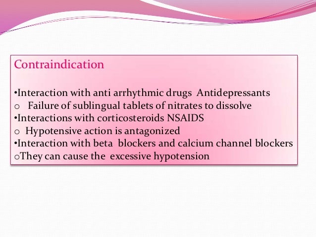 Drugs Used For The Treatment Of Myocardial Ischemia