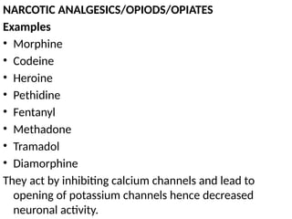DRUGS USED FOR TREATMENT OF PAIN AND FEVER | PPT