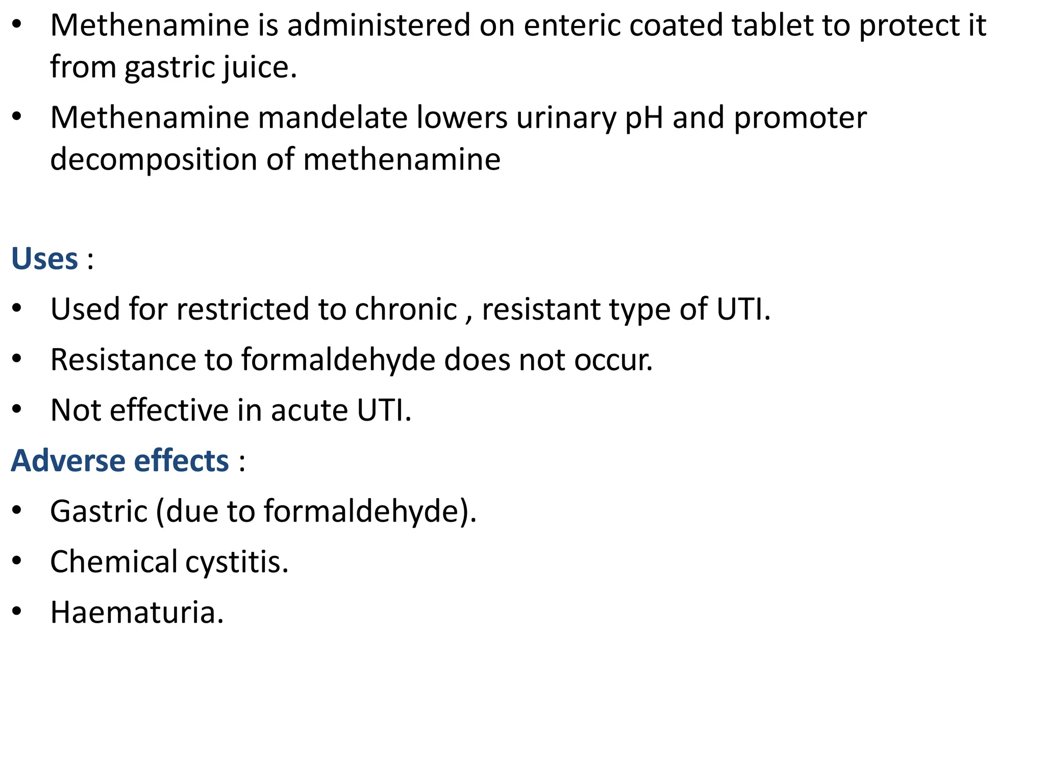 DRUGS USED FOR UTI.pptx