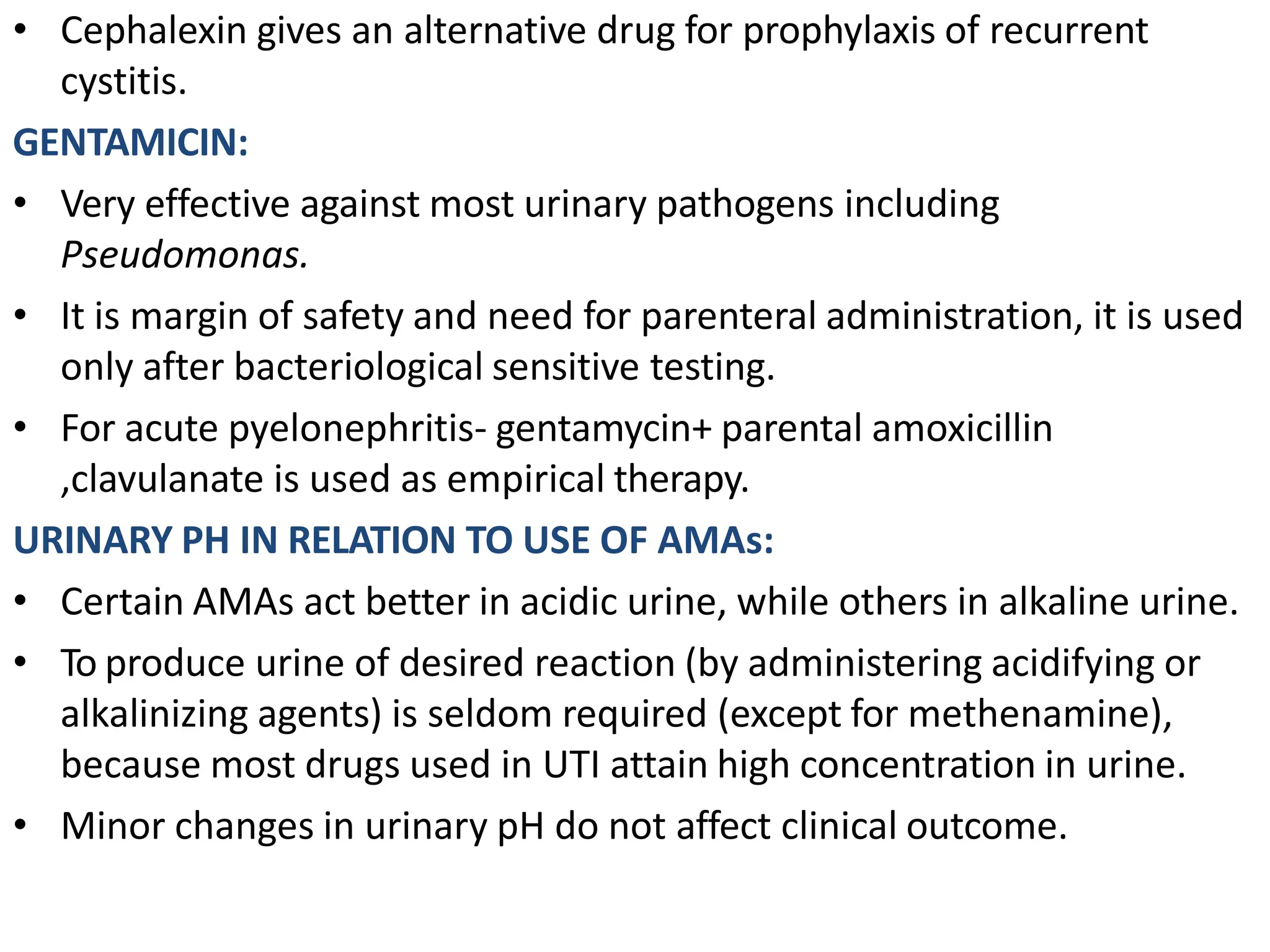 DRUGS USED FOR UTI.pptx