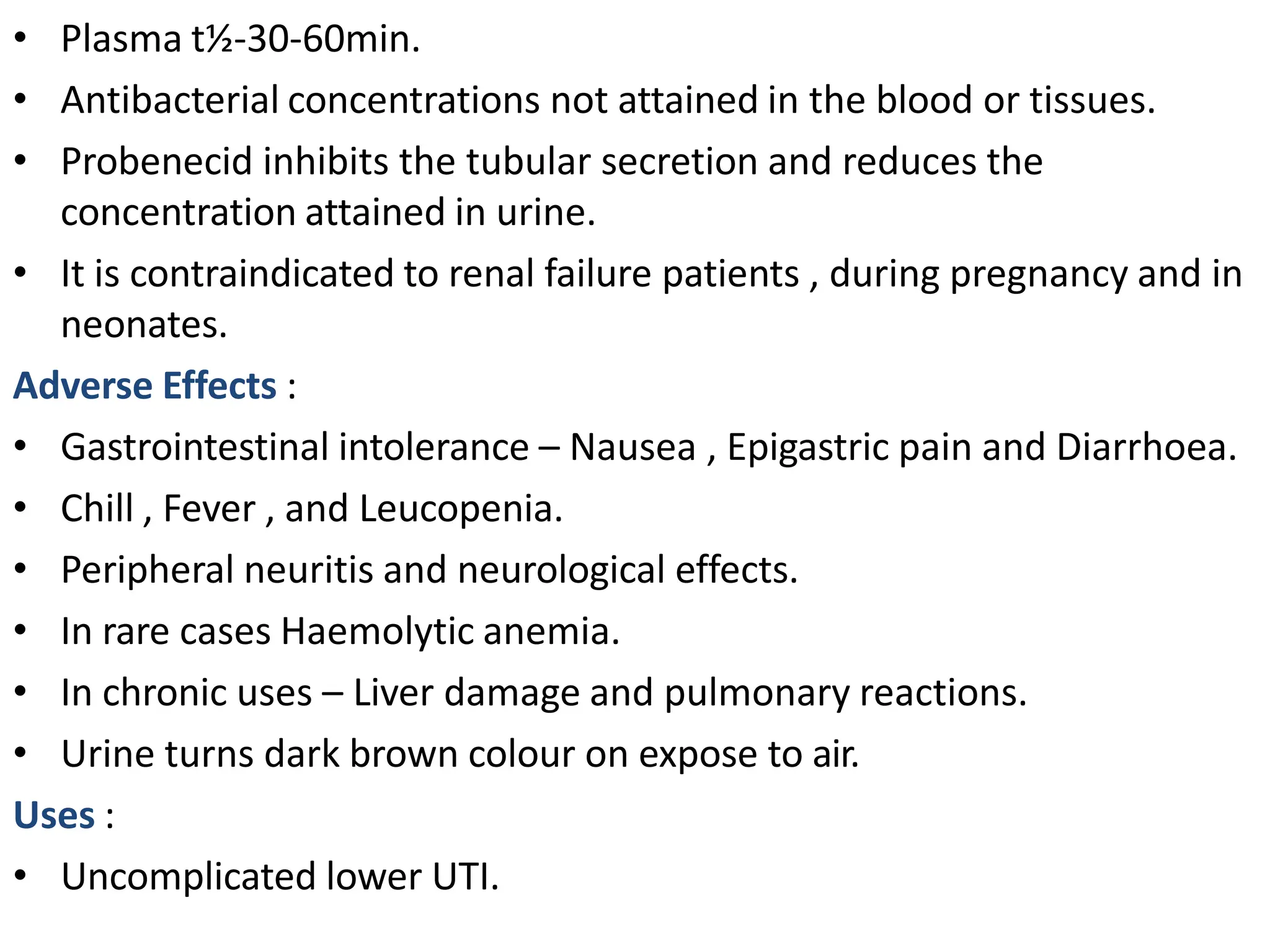 DRUGS USED FOR UTI.pptx
