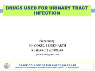 DRUGS USED FOR UTI.pptx