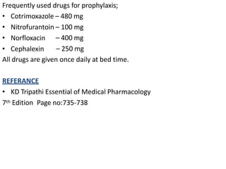 DRUGS USED FOR UTI.pptx
