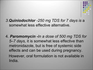 drugs used in amoebiasis.ppt