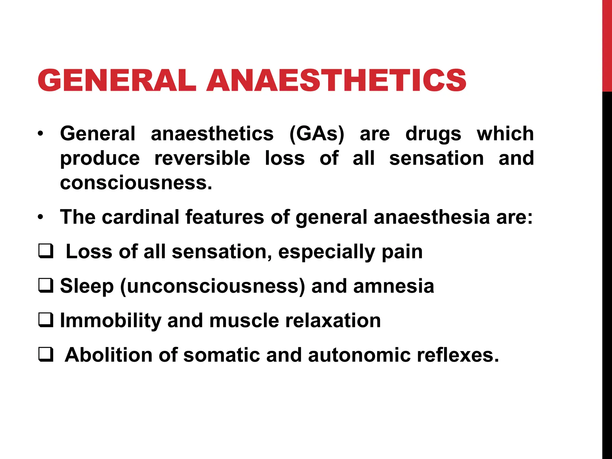 Drugs used in anaesthesia in hospital for critical care | PPTX