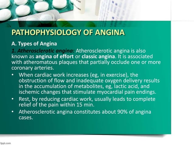 Drugs Used In Angina | PPTX | Heart and Cardiovascular Diseases ...