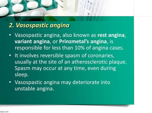 Drugs Used In Angina | PPTX | Heart and Cardiovascular Diseases ...