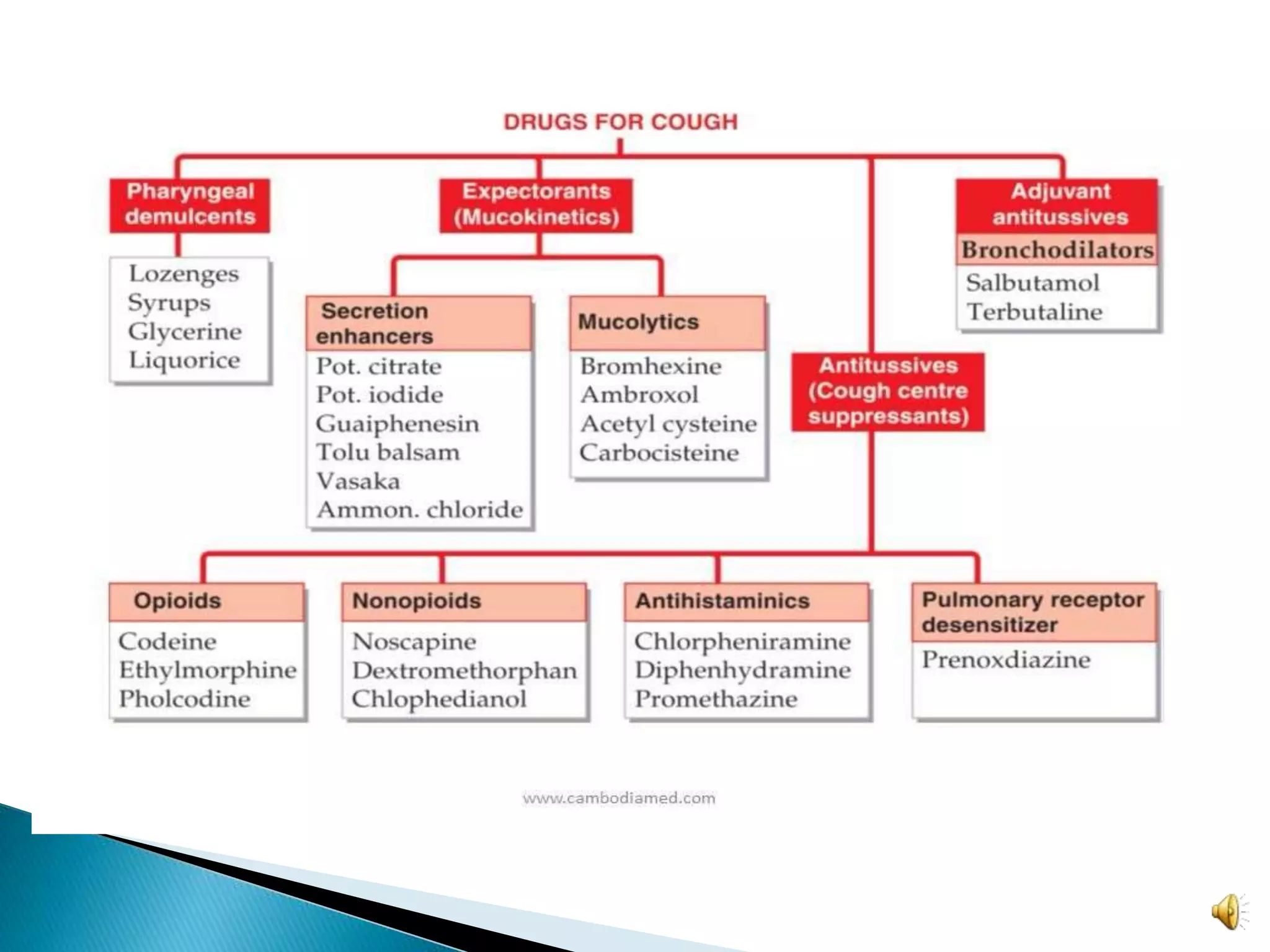 Drugs used in cough | PPTX