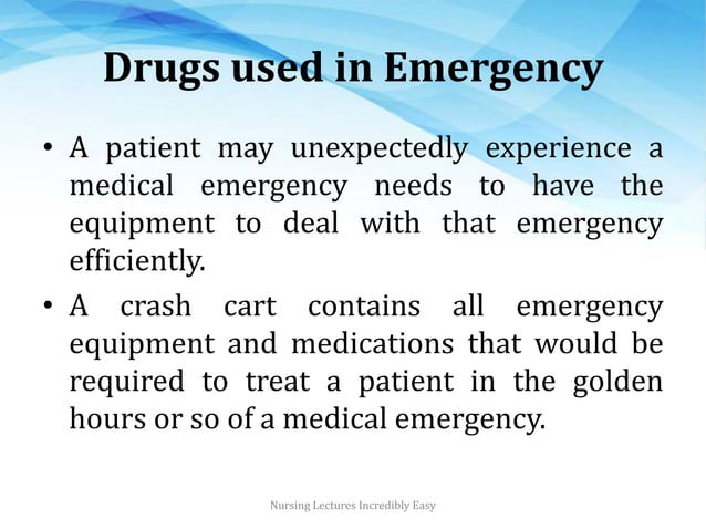 Drugs used in CPR and Emergency.ppsx