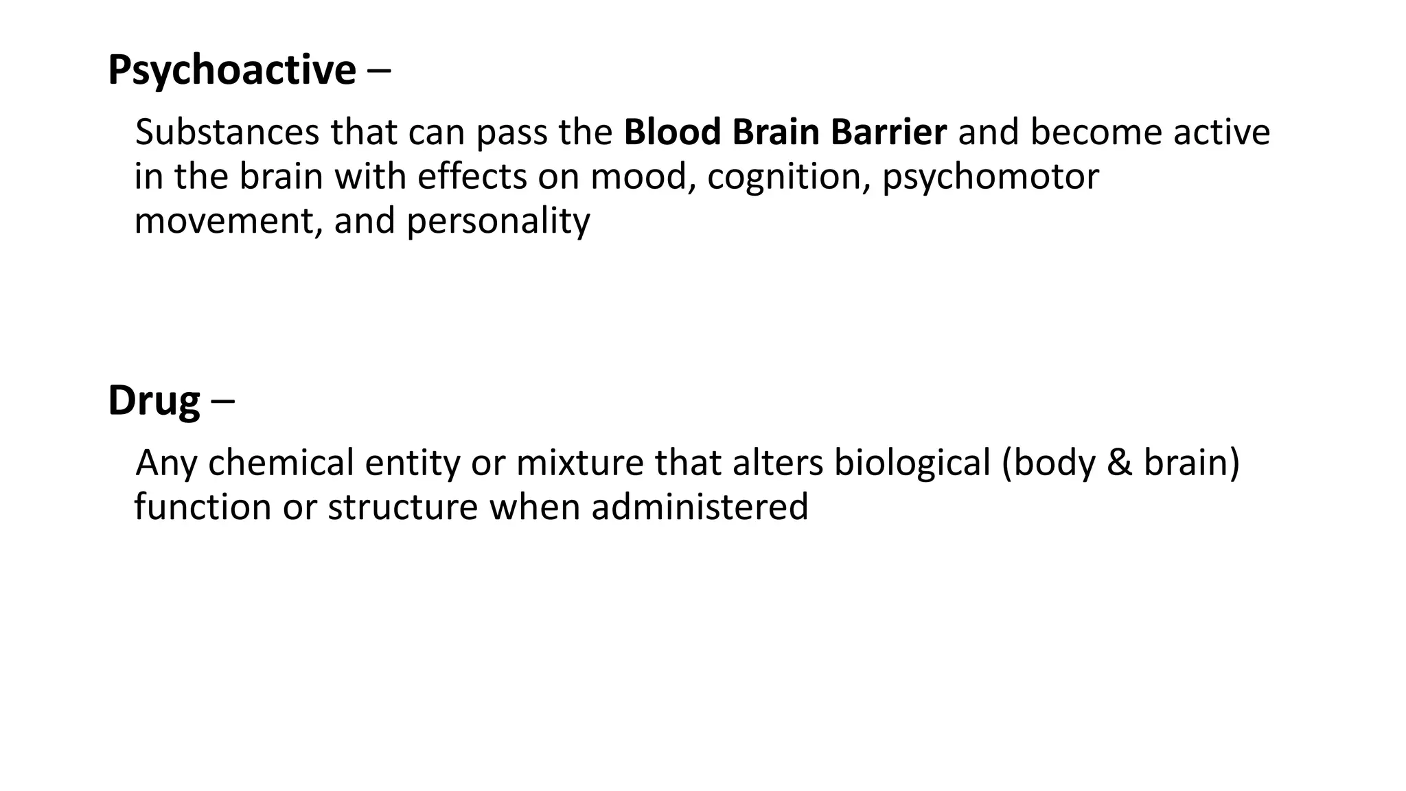 Drugs used in deaaddiction | PPTX
