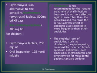 Drugs used in dentistry | PDF