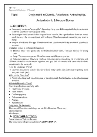 Drugs used in Diuretics, Antiallergics, & Neurologic.pdf