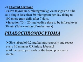 Drugs used in emergency and operation theatre | PPTX