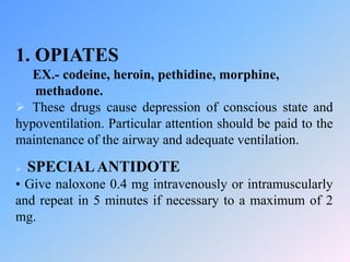 Drugs used in emergency and operation theatre | PPT