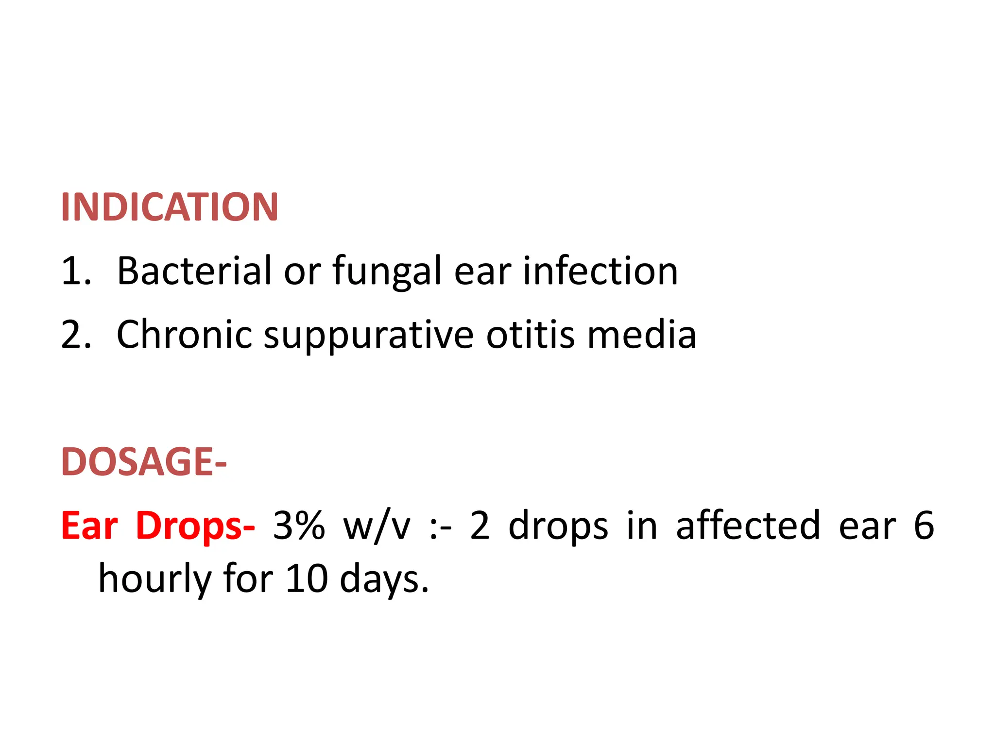 Drugs used in ENT.pptx ent drugs pharmacology | PPTX