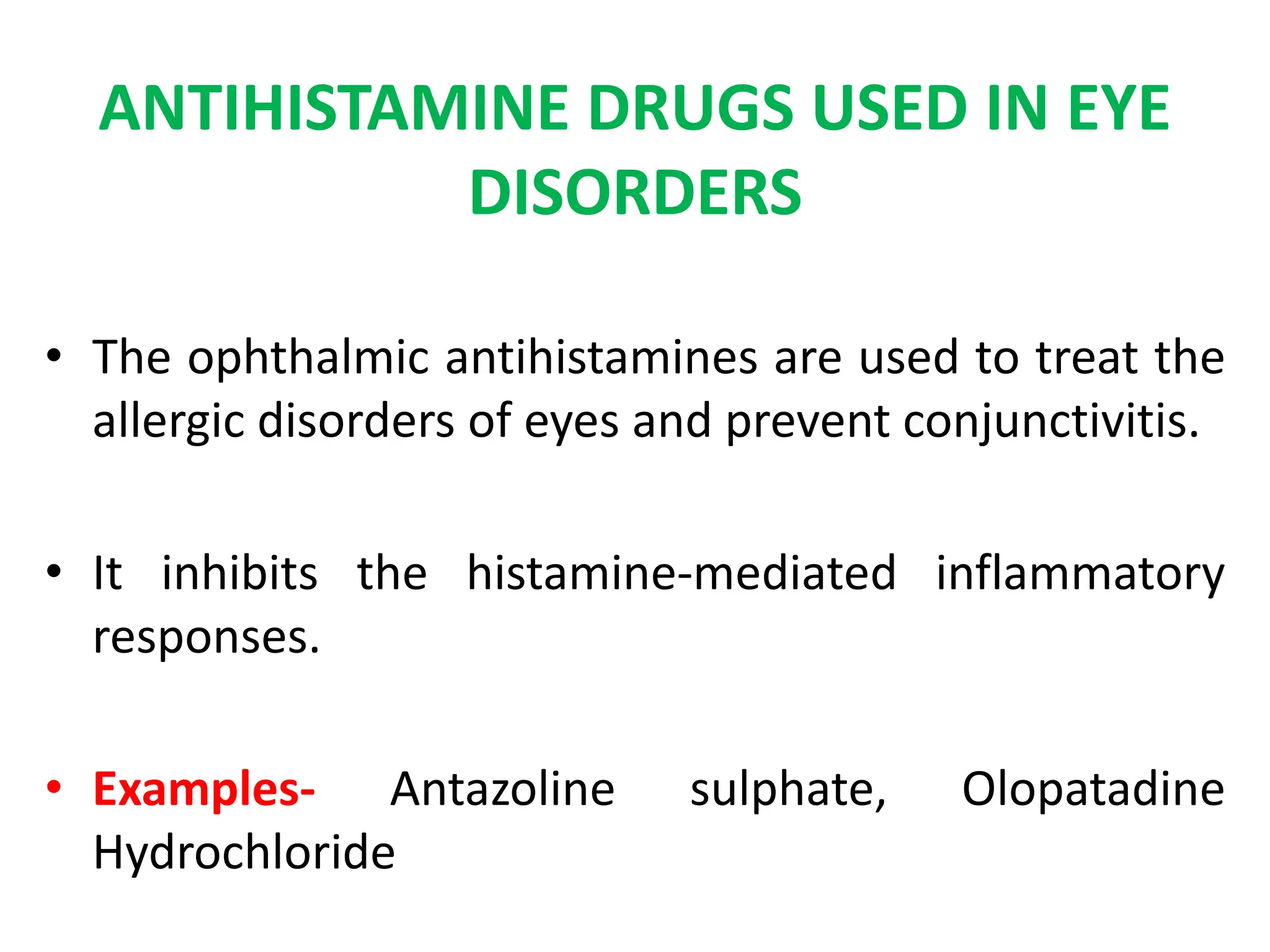 Drugs used in ENT.pptx ent drugs pharmacology | PPTX