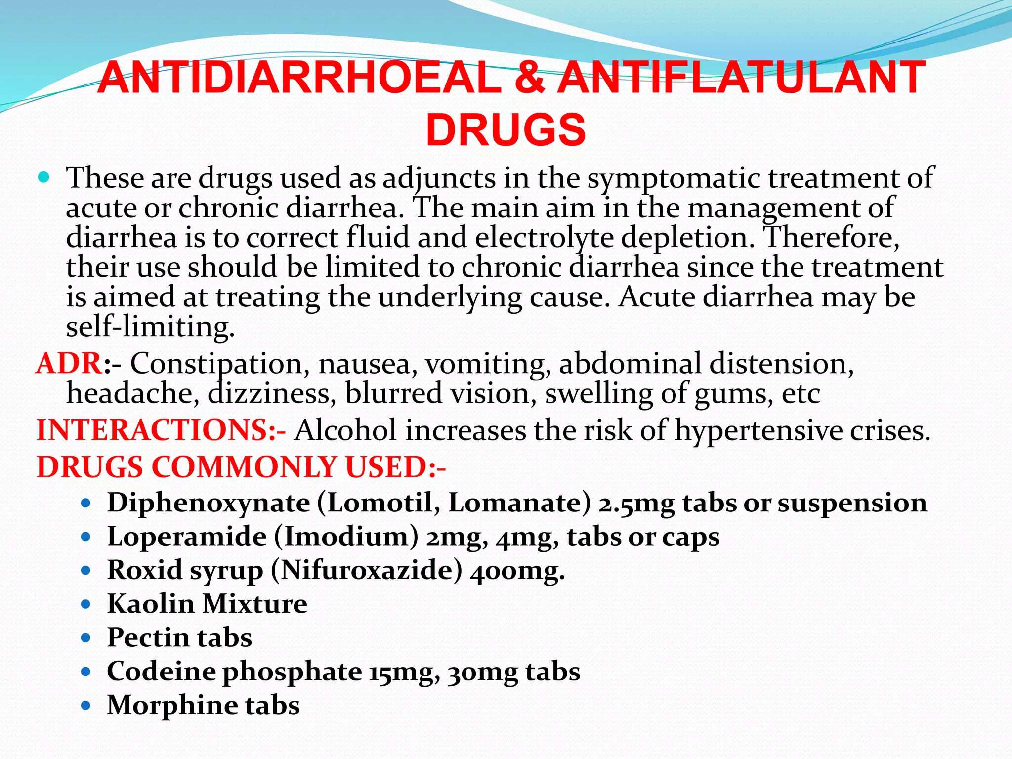 Drugs used in gastro intestinal disorders- Mr. panneh | PPTX