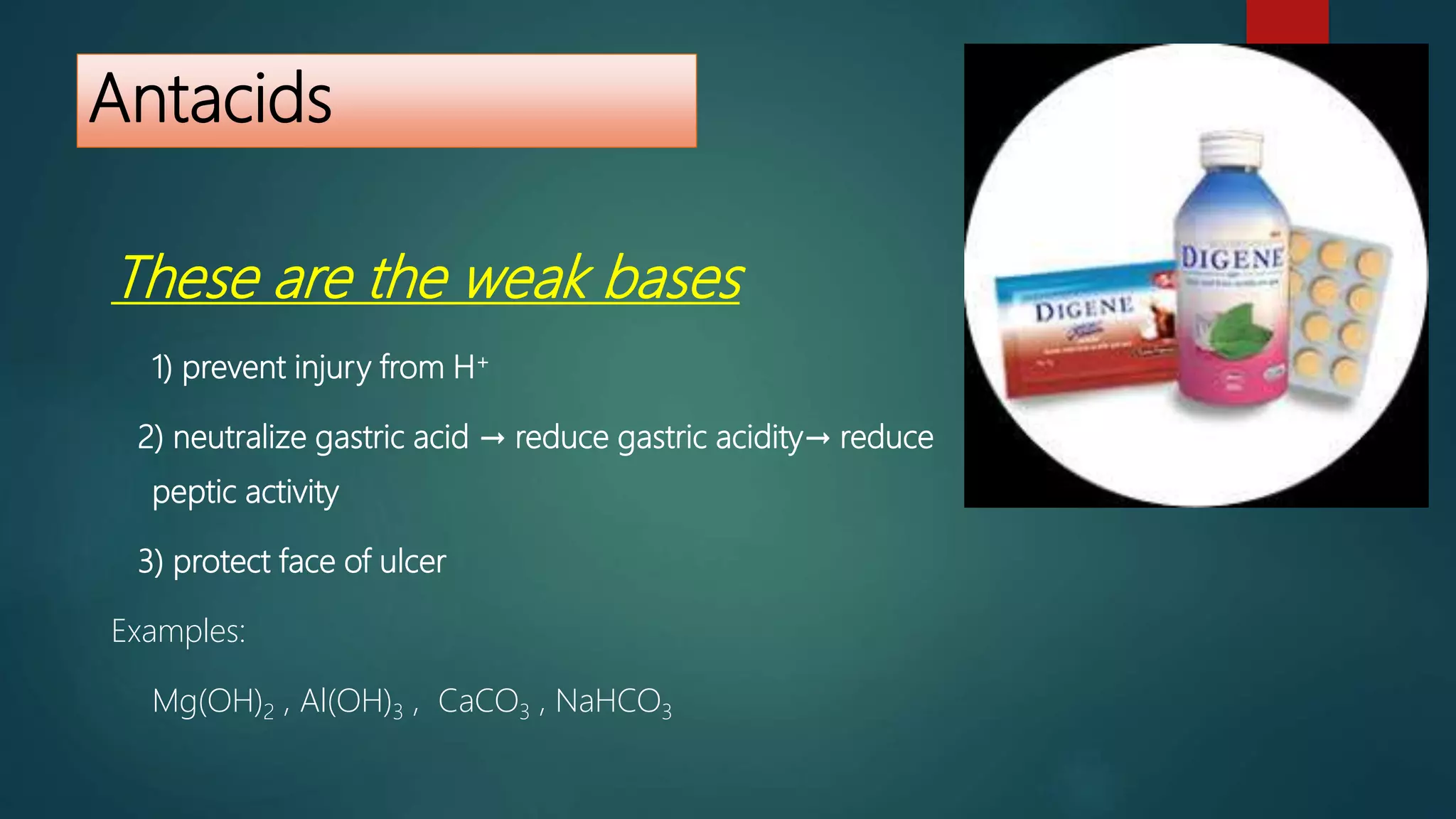Drugs used in gastrointestinal system | PPTX