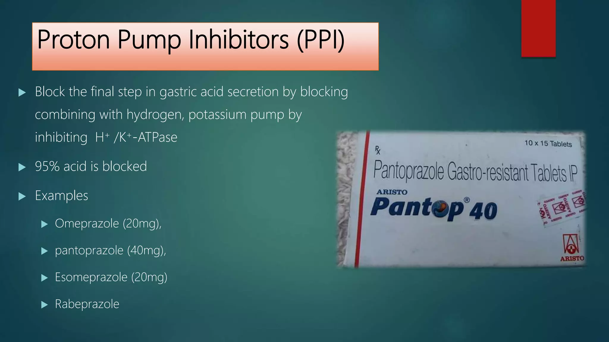 Drugs used in gastrointestinal system | PPTX