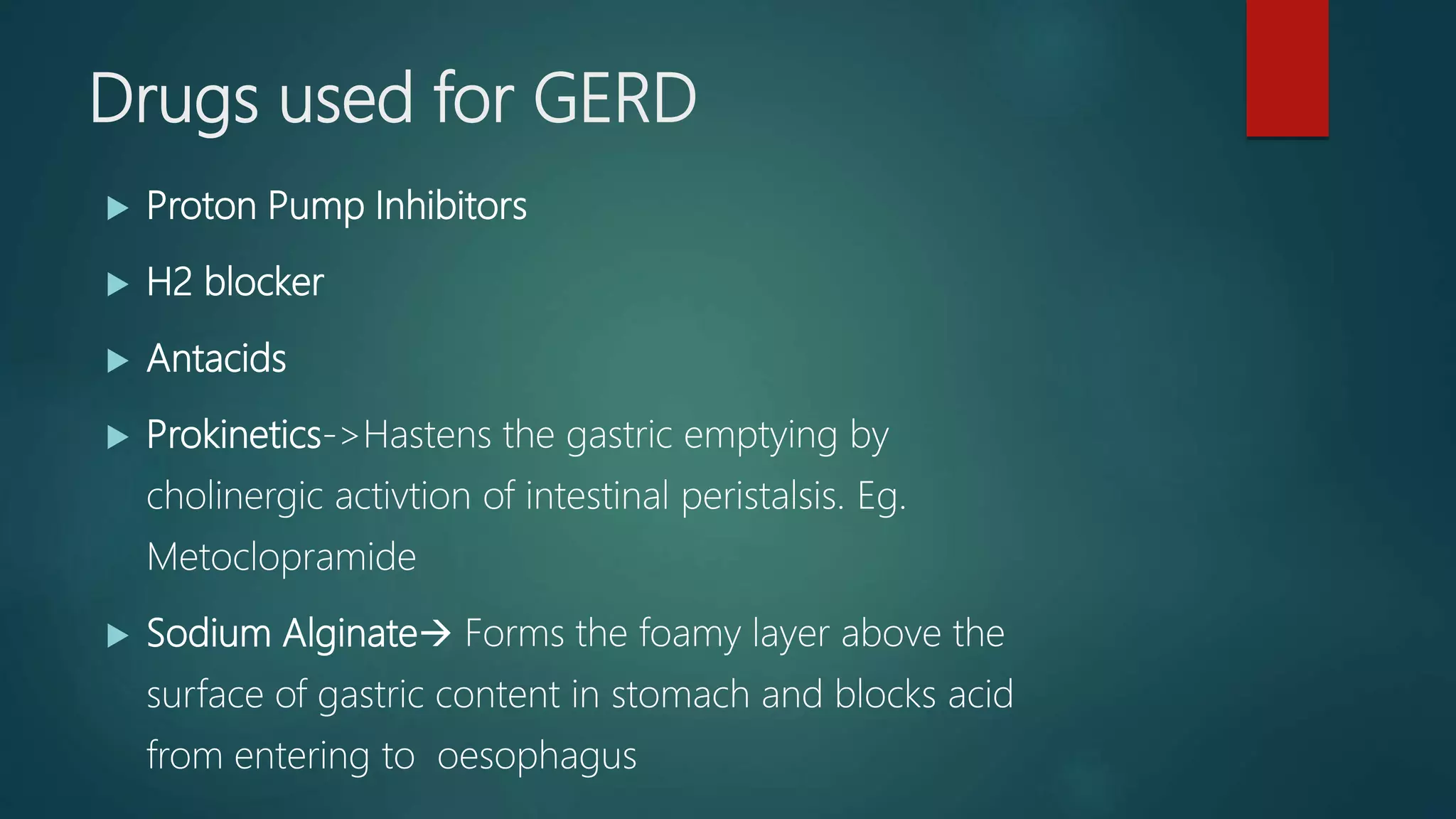 Drugs used in gastrointestinal system | PPTX
