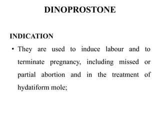 DRUGS USED IN GYNAECOLOGY BY COSS B.pptx
