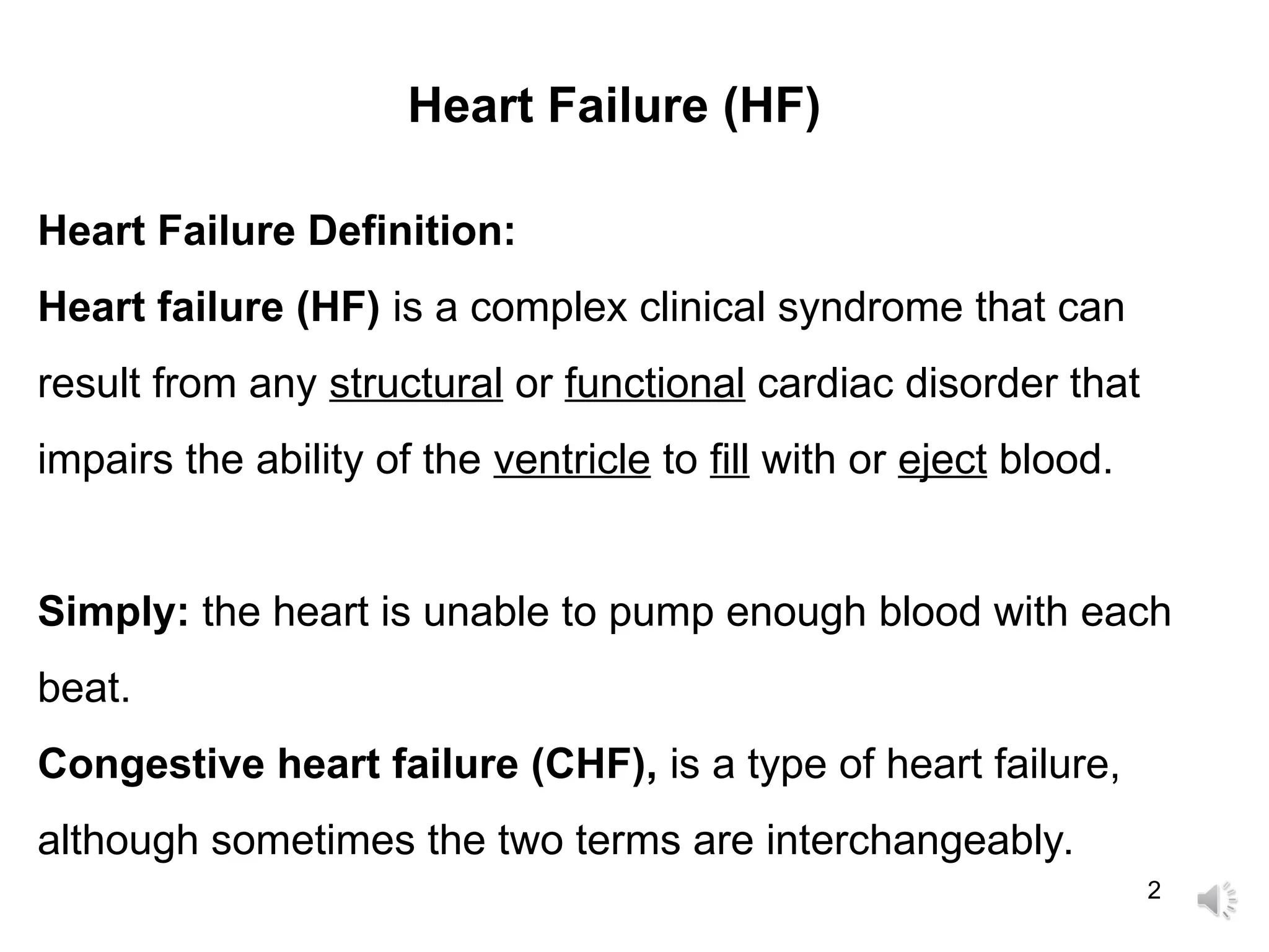 Pharmacology Drugs used in heart failure | PPT