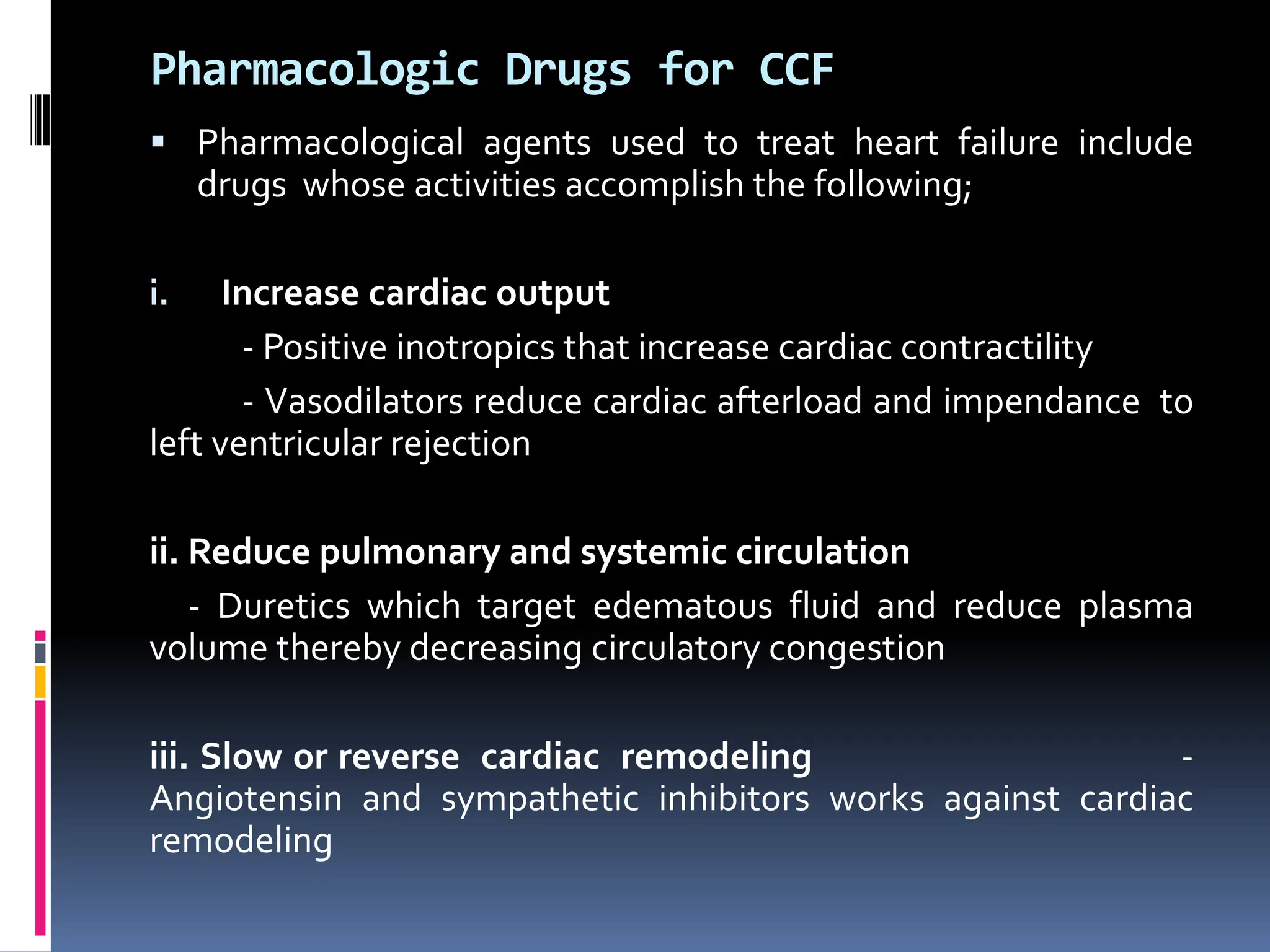 Drugs used in Heart Failure therapeutics.pdf