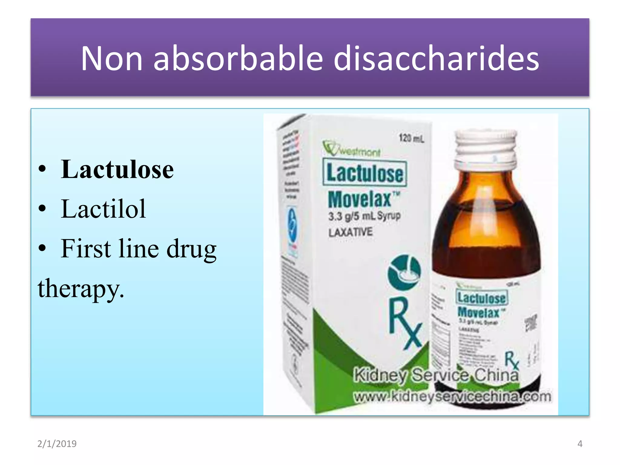 Drugs used in Hepatic encephalopathy | PPTX